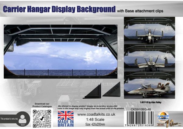 1:48 Carrier Hangar Background