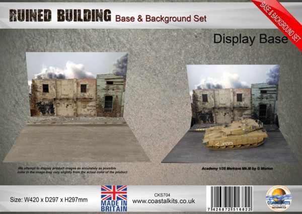 Ruined Building Base & Background Set