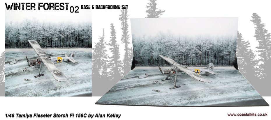 Winter Forest 02 Base & Background Set